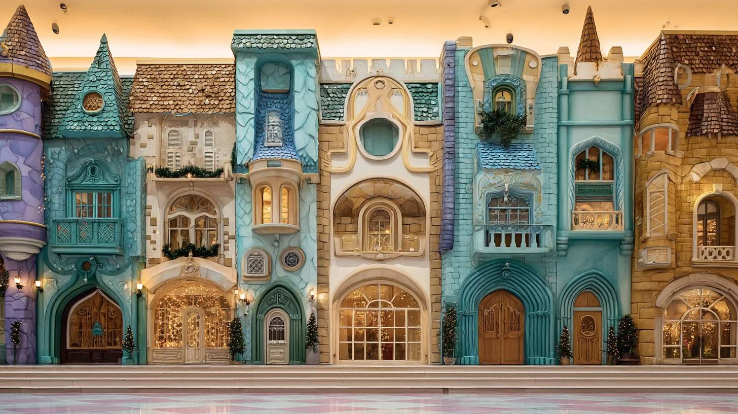 手机用户7032的图生图作品《室内，童话，建筑，立面》 - 新片场AI创作