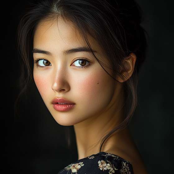 手机用户6195的文生图作品《亚洲美女，气质，职业照》 - 新片场AI创作