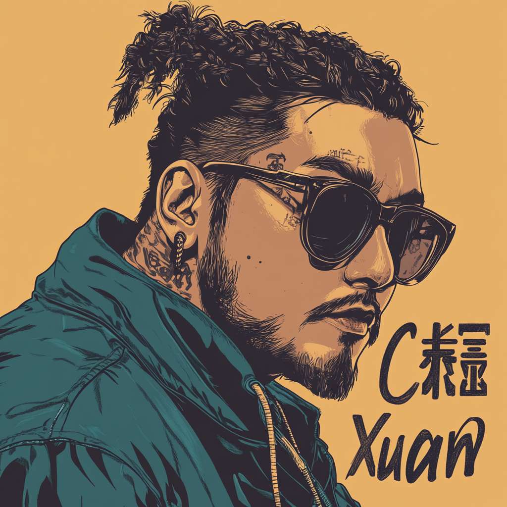 蔡犬子狼㍿的文生图作品《做一个叫“Cai Xua》 - 新片场AI创作