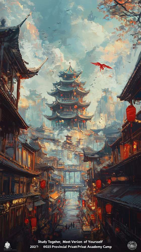 Jzx的文生图作品《要求主题风格为旅游研学氛》 - 新片场AI创作