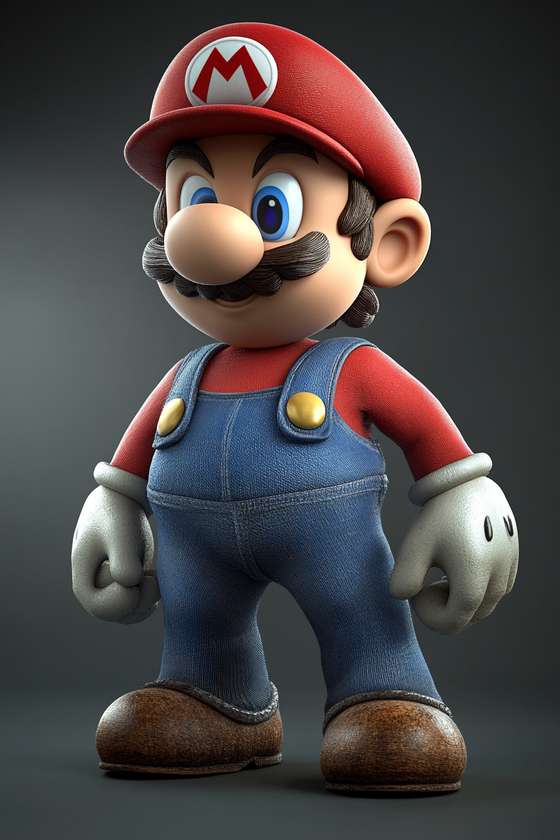 元芳的文生图作品《super mario》 - 新片场AI创作