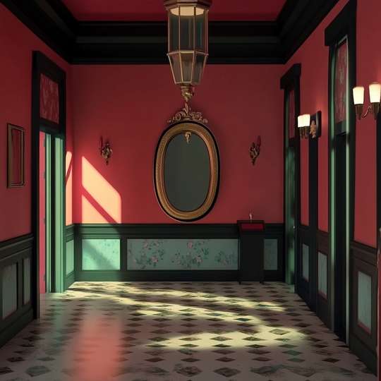 John Guan的文生图作品《故宫 动画》 - 新片场AI创作